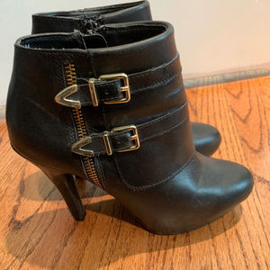 me too Shoes | Snakeskin Denim Leather Cowboy Boots 8 New | Poshmark